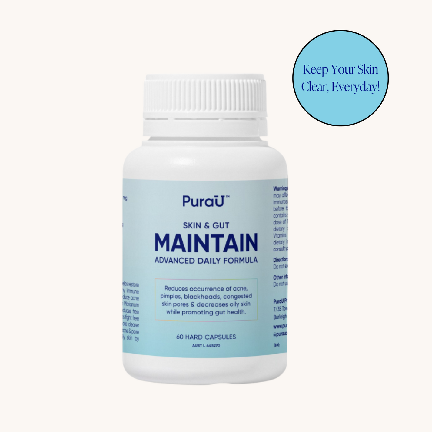 Skin & Gut Maintain™ – PuraU